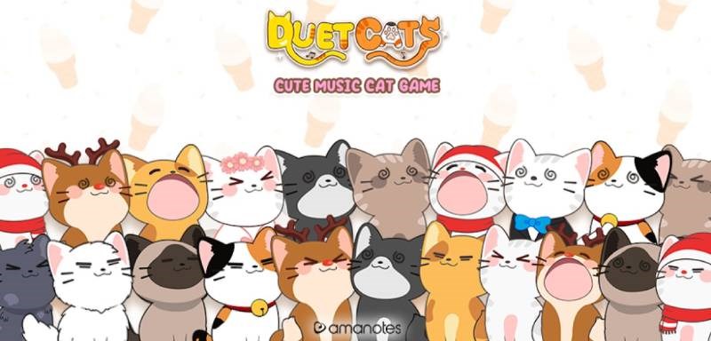 Duet Cats: Cute Popcat Music - Game âm nhạc thú vị với 2 chú mèo cute