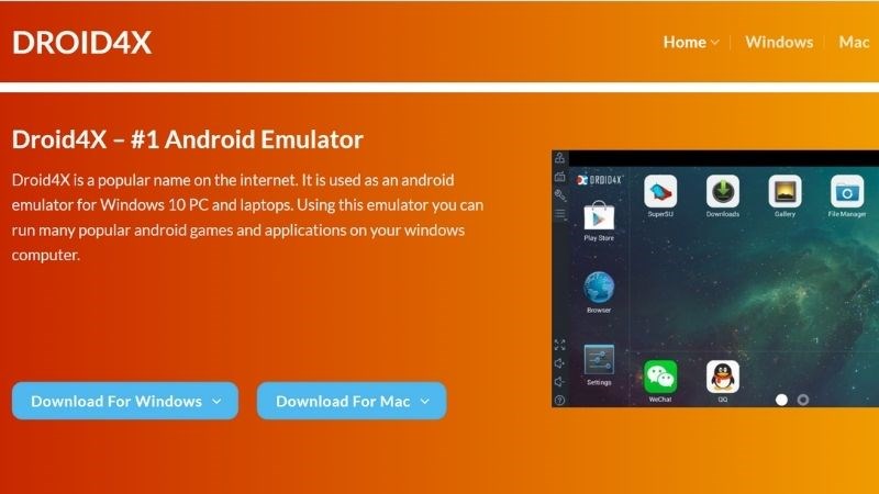 Tải Droid4x: Phần mềm giả lập Android trên PC siêu nhẹ