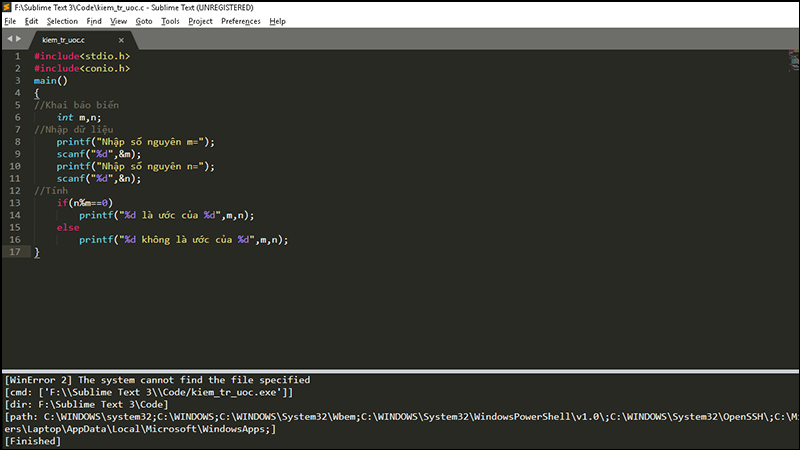 Tải Sublime Text 3: Trình soạn thảo đa nền tảng mã nguồn mở