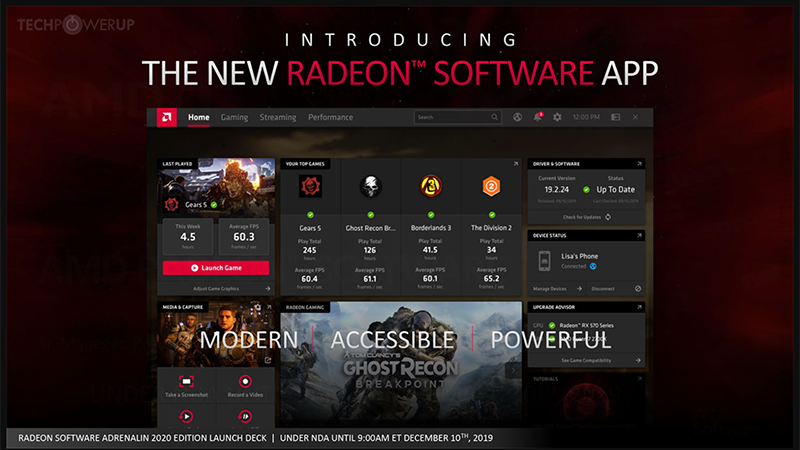 AMD Radeon Software - Trình điều khiển card đồ họa của AMD