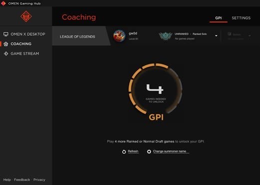 OMEN Gaming Hub - Phần mềm giám sát hiệu suất thiết bị HP Omen
