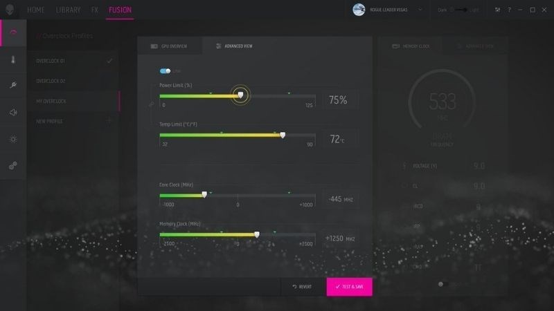 Alienware Command Center - Điểu khiển laptop gaming Dell/Alienware