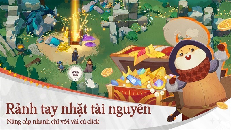 Hành trình AFK - Game nhập vai thế giới ảo Esperia dung lượng nhẹ