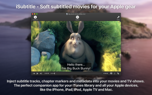 Isubtitle - Phần mềm làm phụ đề video, phim trên Mac