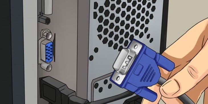 How to quickly and simply connect a laptop to a removable screen at home