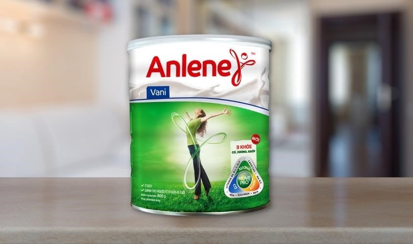 Sữa Anlene có mấy loại? Có những vị nào? Tác dụng gì?