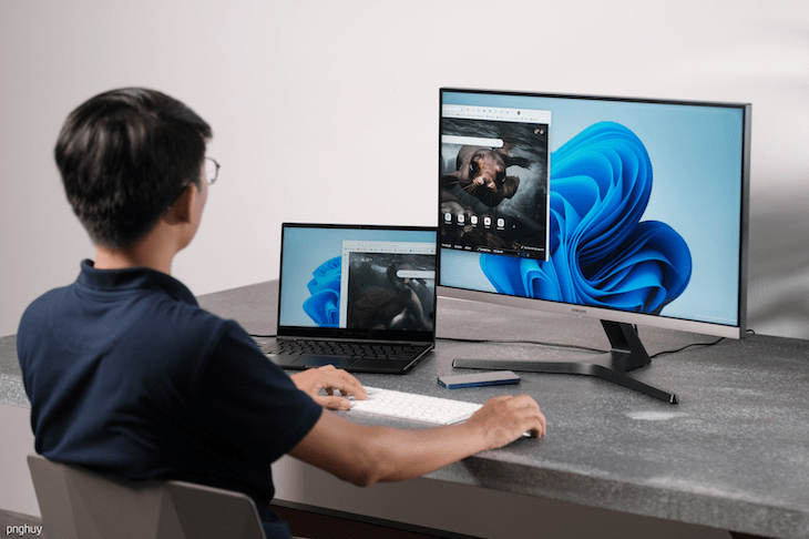 How to turn a laptop into a convenient and simple 2nd PC monitor