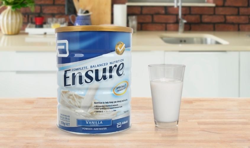 Nên uống sữa Ensure vào thời điểm nào là tốt nhất trong ngày?