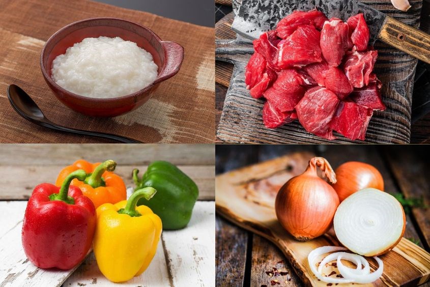 Cháo Thịt Bò Ớt Chuông Cho Bé Ăn Dặm: Ngon Miệng Và Dinh Dưỡng