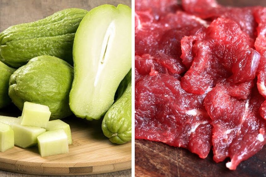 05 công thức nấu cháo su su cho bé ăn dặm ngon và đơn giản