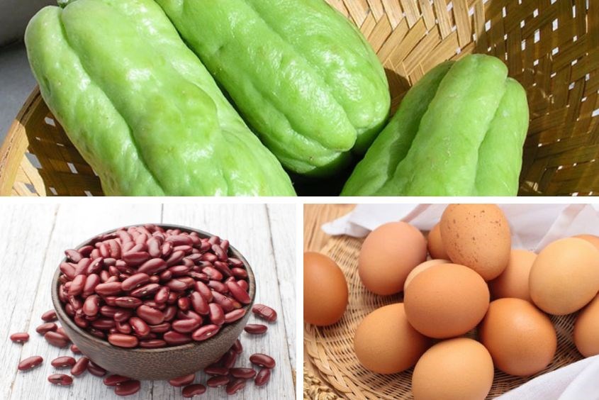 05 công thức nấu cháo su su cho bé ăn dặm ngon và đơn giản