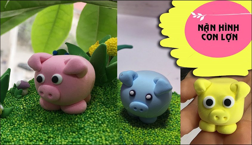 15 Mẫu làm con vật bằng đất nặn cho bé siêu đáng yêu