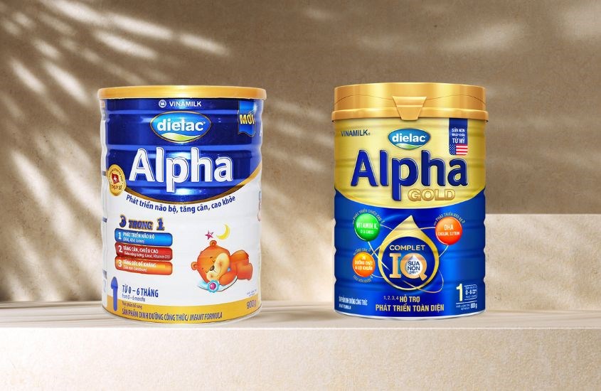 So sánh sữa Dielac Alpha và Dielac Alpha Gold: Lựa chọn nào tốt nhất ...