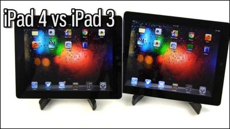 Ipad 4 Vs Ipad 3 Vs Ipad 2