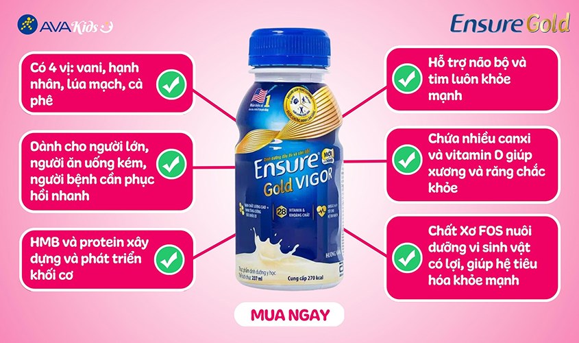 Rất Hay: Đừng bỏ lỡ sữa ensure chai có tác dụng gì hot nhất hiện nay 2023