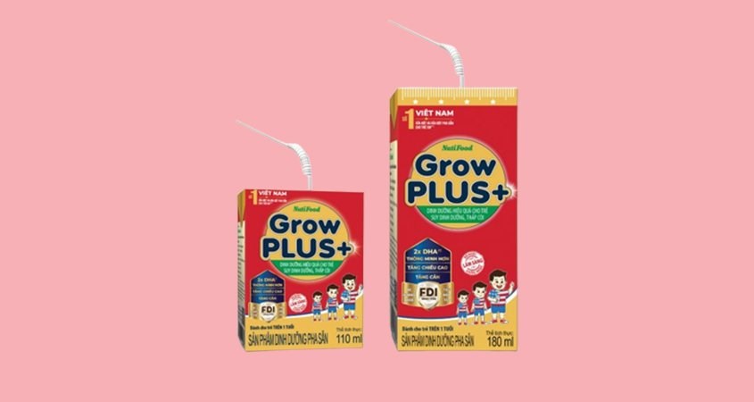 Sữa Grow Plus của Nutifood có tốt không? Có những loại nào?