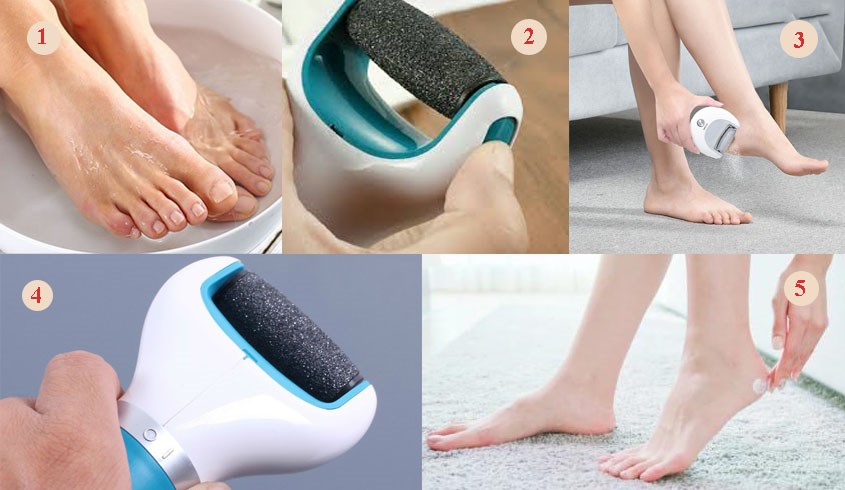 Cách chà gót chân tại nhà hiệu quả, an toàn, loại bỏ sạch da chết
