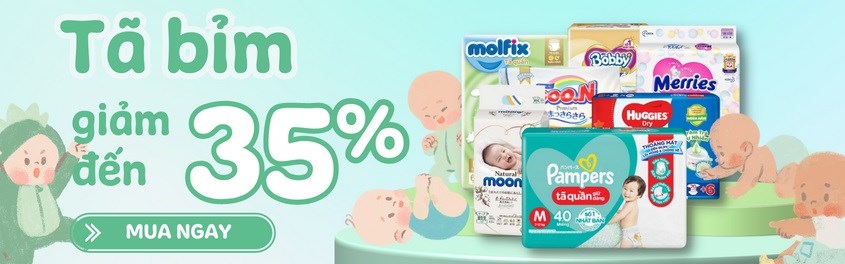 Top 10 các loại bỉm cho trẻ sơ sinh chống hăm tốt hiện nay