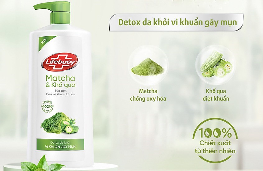 Review sữa tắm Lifebuoy Matcha và Khổ qua có thật sự tốt không?