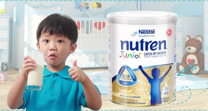 Sữa Nutren Junior có ngọt không? Bé nên uống mấy lần trong một ngày