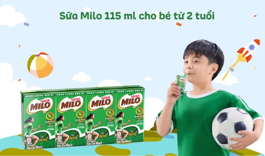 Sữa Milo mấy tuổi uống được? Nên uống vào thời điểm nào?