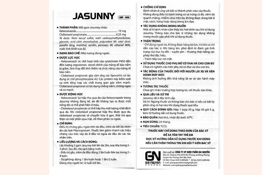 Dầu gội Jasunny có tốt không? Cách sử dụng dầu gội Jasunny hiệu quả