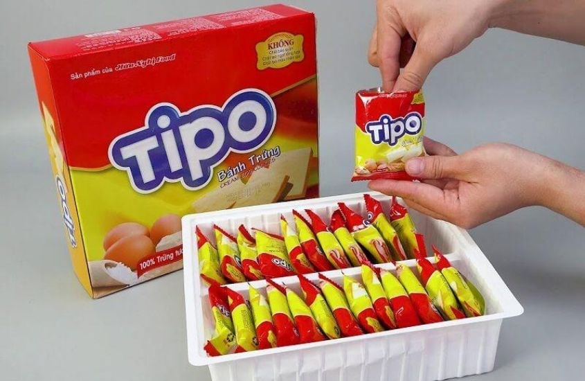 Bánh trứng Tipo bao nhiêu calo? Bánh Tipo dành cho bé mấy tuổi?