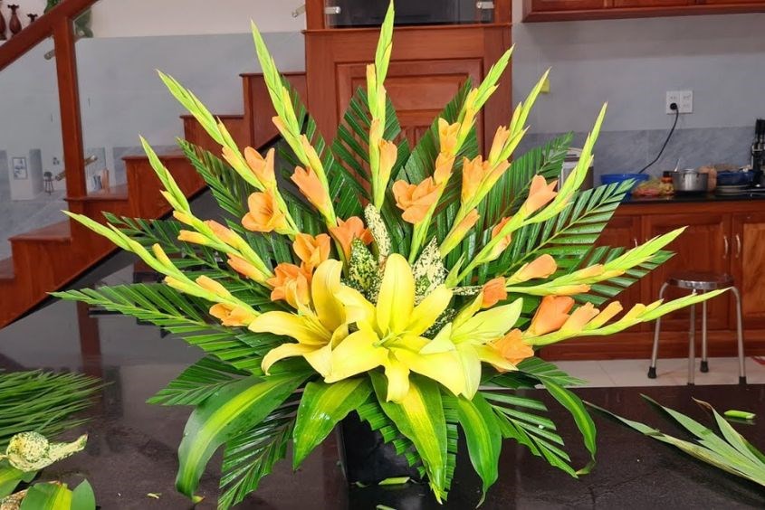 Cách cắm hoa lay ơn cách cắm hoa lay ơn đẹp nhất để tạo sự tinh tế và ...