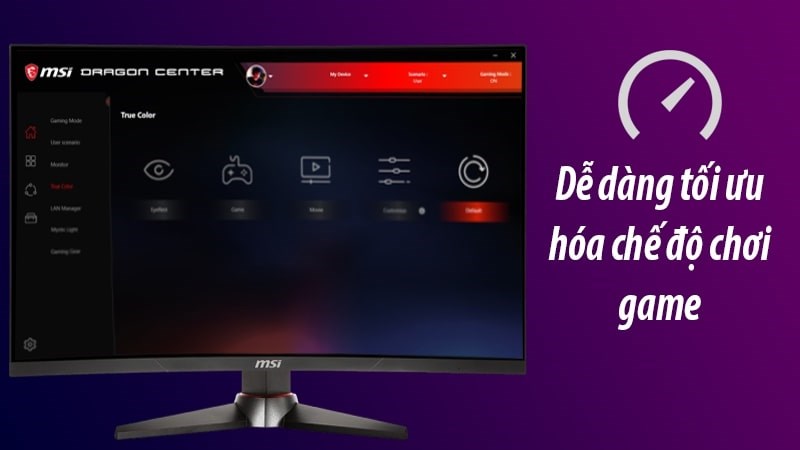 Dragon Center: MSI gaming laptop system tuning software