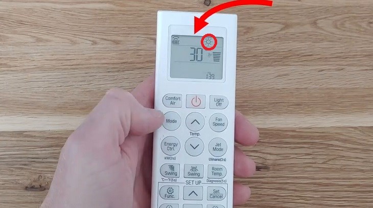 What is the MODE mode on the air conditioner? How to use this mode