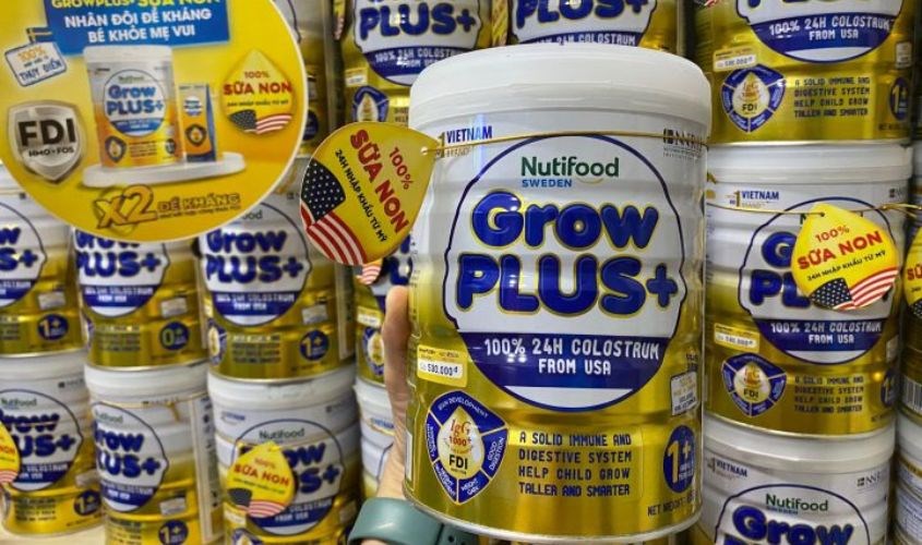Review sữa Grow Plus vàng có tốt không? Giá bao nhiêu?