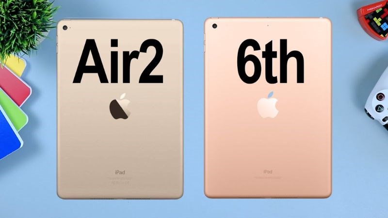 So sánh iPad Air 2 và iPad Gen 6: Khác biệt thế nào? Cách chọn mua - Thegioididong.com