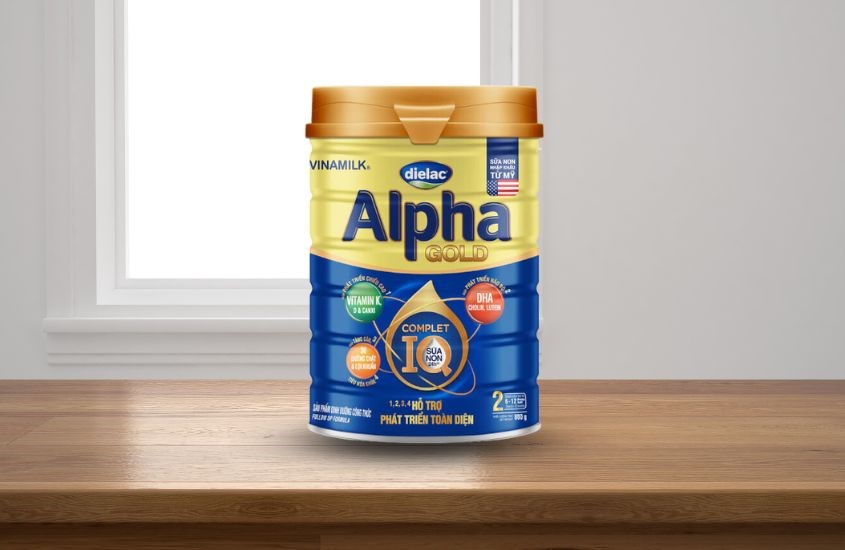So sánh sữa bột Dielac Alpha và Dielac Alpha Gold chi tiết nhất