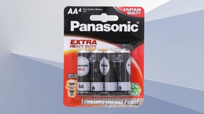 Pin Panasonic AA, AAA chính hãng, thời gian sử dụng lâu - 08/2024