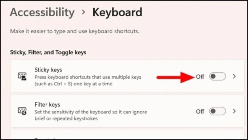 Sticky Keys là gì? 6 Cách tắt Sticky Keys trên Windows cự cực đơn giản ...
