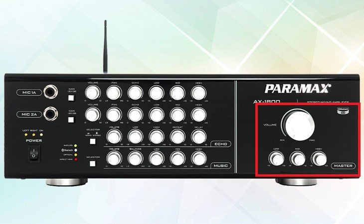 Hướng dẫn cách chỉnh amply Paramax hát karaoke cực hay