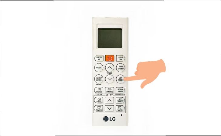 Hướng dẫn cách sử dụng điều khiển điều hòa LG 2 chiều