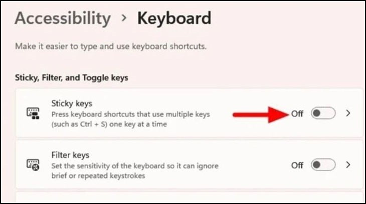 Sticky Keys là gì? Cách bật/ tắt Sticky Keys từ A đến Z chi tiết