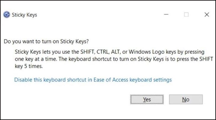 Sticky Keys là gì? Cách bật/ tắt Sticky Keys từ A đến Z chi tiết