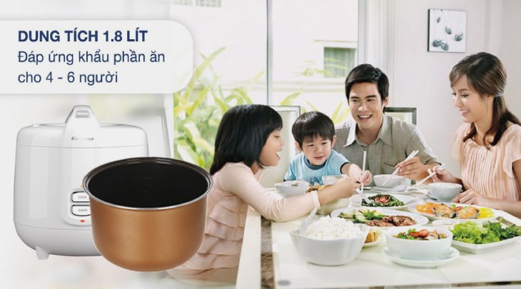 Hướng dẫn cách sử dụng nồi cơm điện Kangaroo đơn giản và hiệu quả