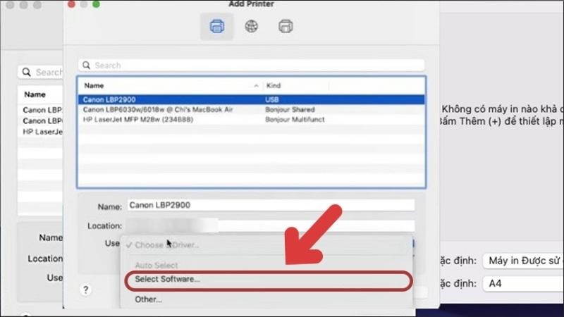 Hướng dẫn cài máy in cho MacBook từ A-Z dành cho người mới