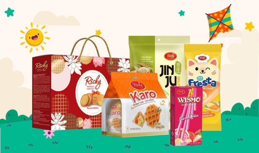 Thương hiệu bánh Richy của nước nào? Có những loại nào?