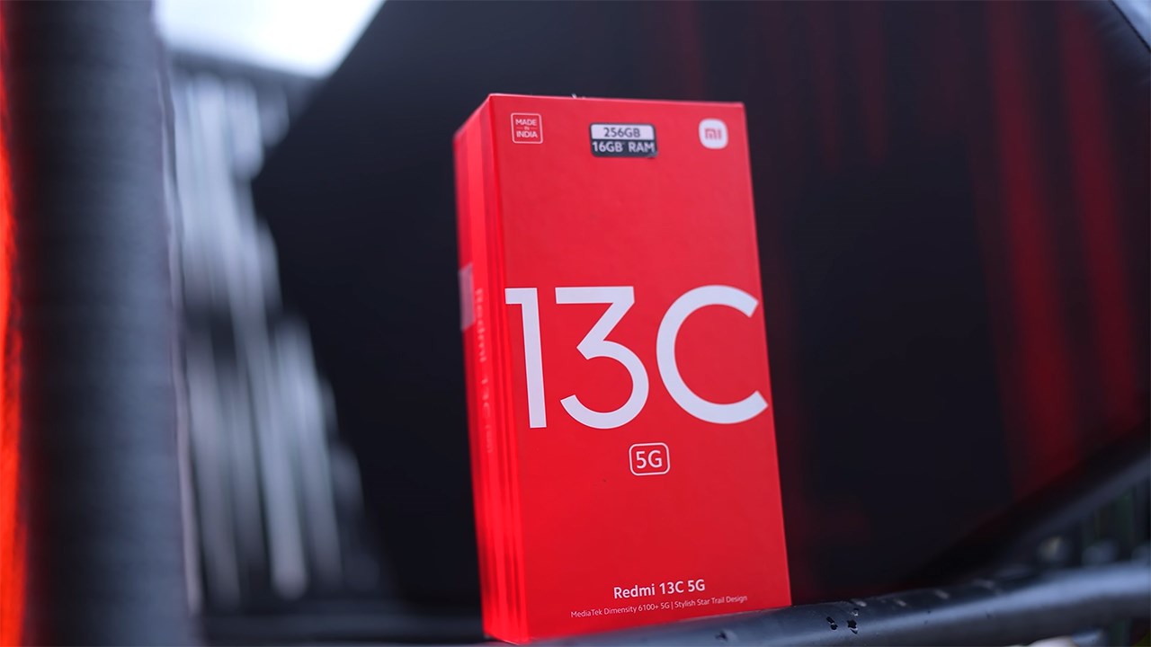 Trên tay Redmi 13C 5G: Thiết kế trẻ trung, Dimensity 6100+, pin lớn