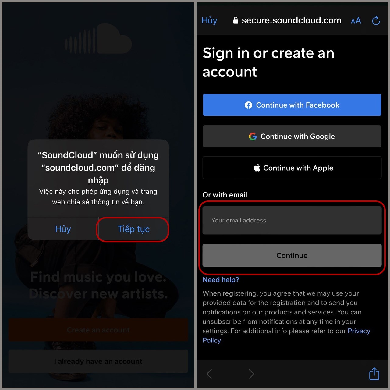 Cách đăng nhập SoundCloud để nghe các bài hát yêu thích trên nền tảng