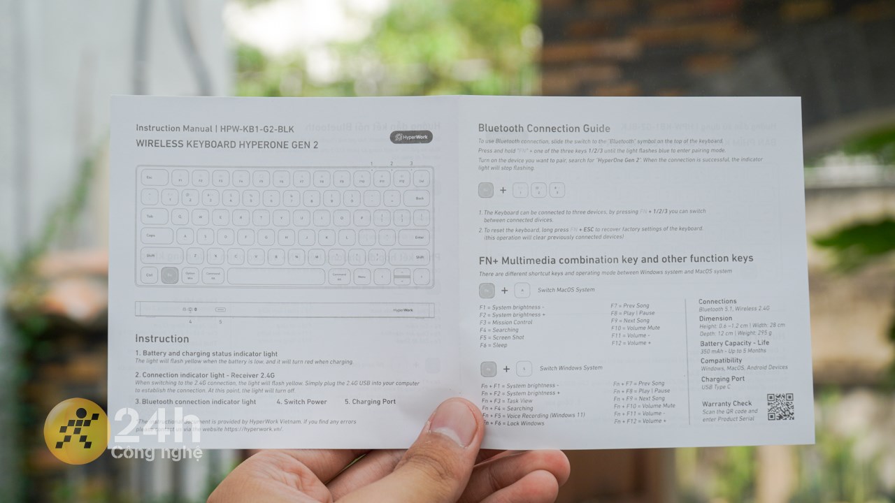 Trên tay Hyperone Gen 2: Bàn phím không dây chất lượng từ Hyperwork