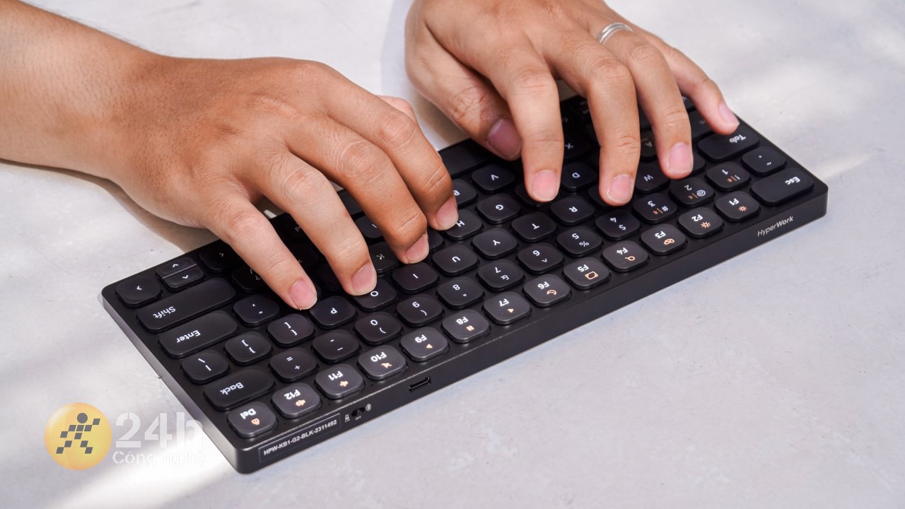 Trên tay Hyperone Gen 2: Bàn phím không dây chất lượng từ Hyperwork