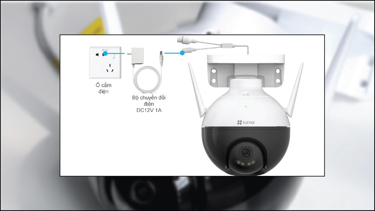 Cách sử dụng camera Ezviz C8W cực đơn giản mà ai cũng thực hiện được