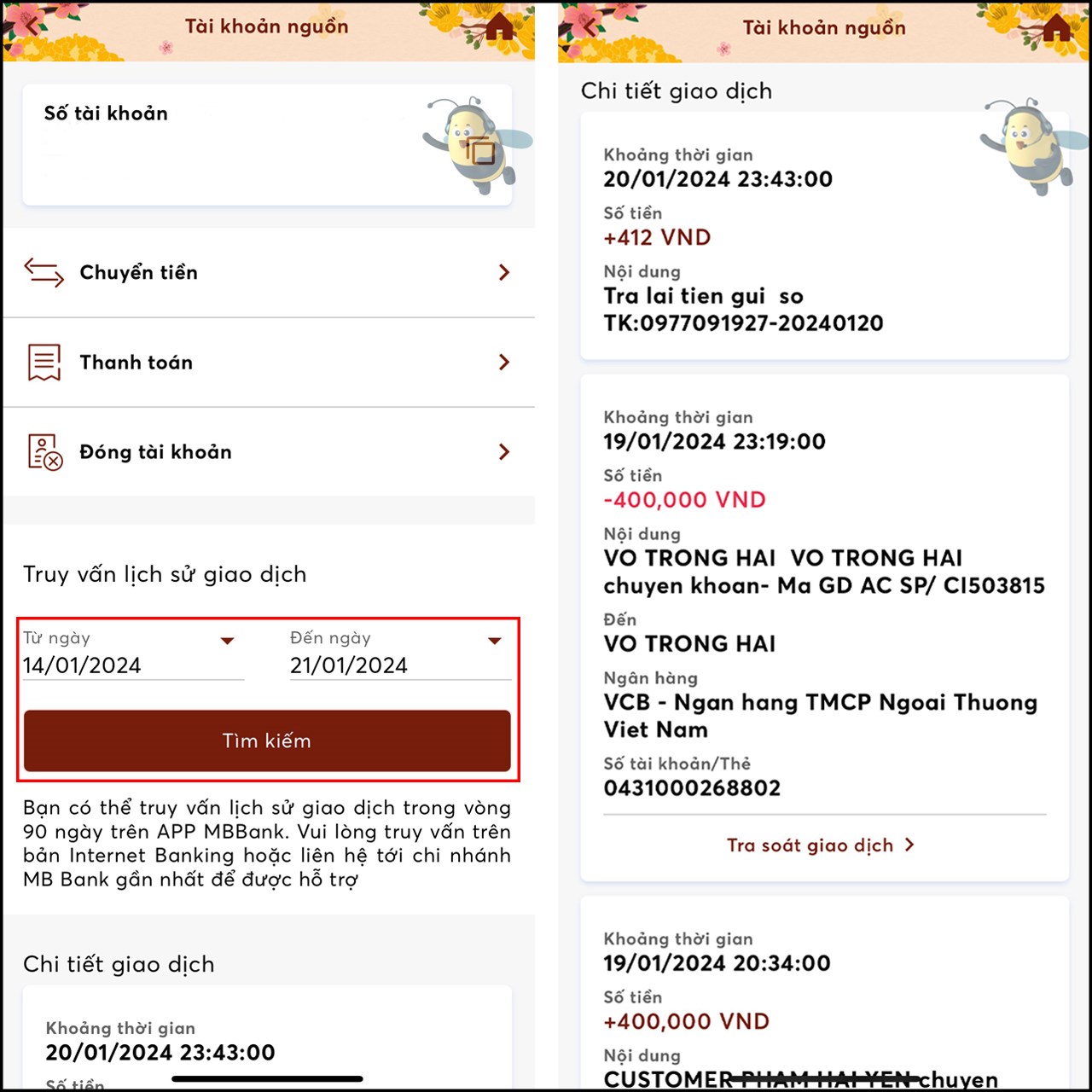 Hướng dẫn cách xem lịch sử giao dịch MB Bank giúp bạn quản lý dòng tiề ...