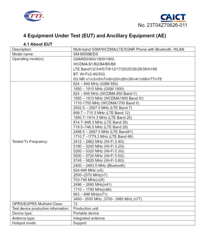 Galaxy M55 có gì mới: Chip Snapdragon 7 Gen 1, pin 6.000 mAh?