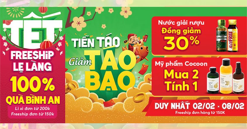 (02/02 - 08/02) TIỄN TÁO GIẢM TÁO BẠO